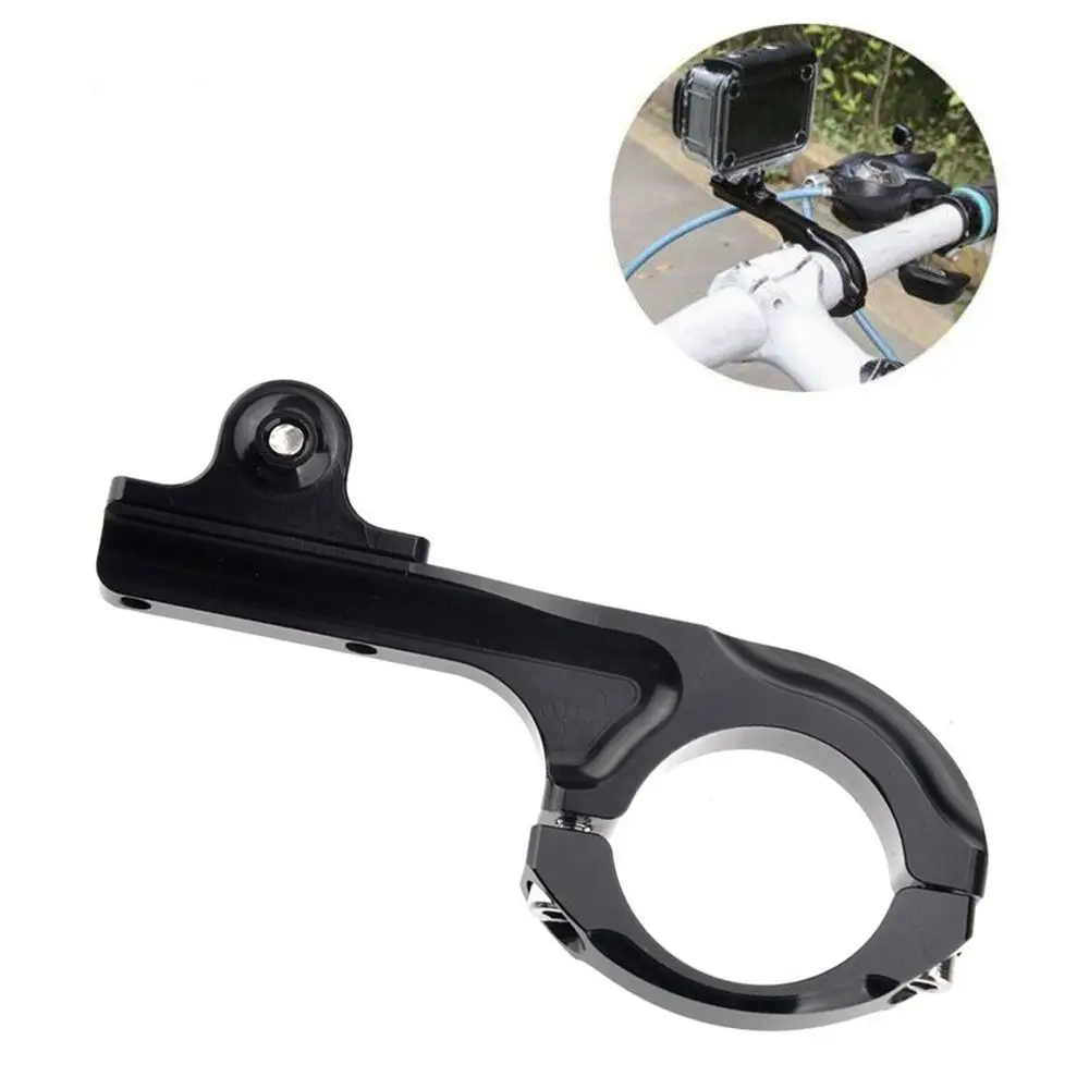 Black-Bike-Handlebar-Mount-Holder-Ring-Clasp-Aluminum-Bicycle-Mounting ...