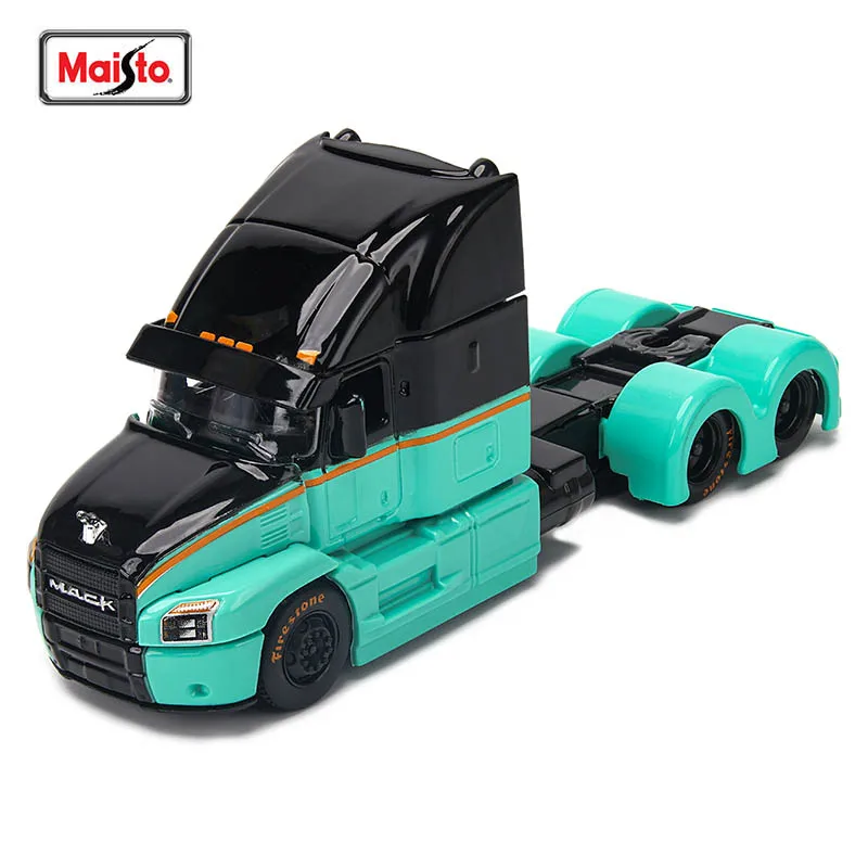 Maisto-contenedor-MACK-ANTHEM-cami-n-de-remolque-veh-culo-de-transporte ...