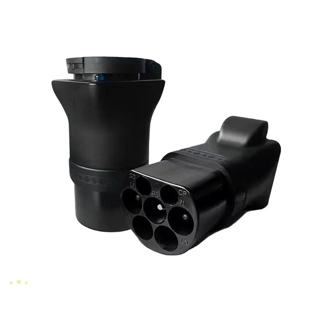 Electric-Car-Discharge-Plug-EVSE-16A-Charger-Adapter-AC220V-IEC62196 ...