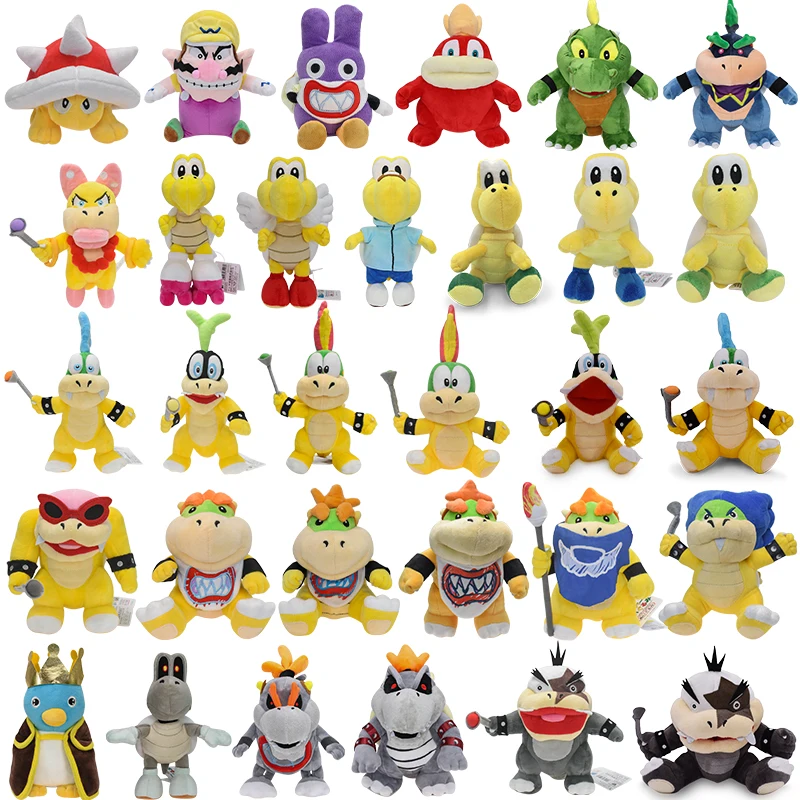37-Styles-Mario-Plush-Toy-Wonder-Bowser-JR-Koopa-Ludwig-Roy-Morton ...