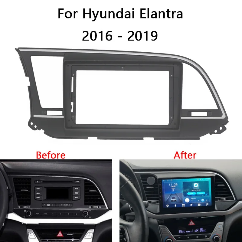 9-Inch-2-Din-Android-Head-Unit-Car-Radio-Frame-Kit-For-HYUNDAI-ELANTRA ...