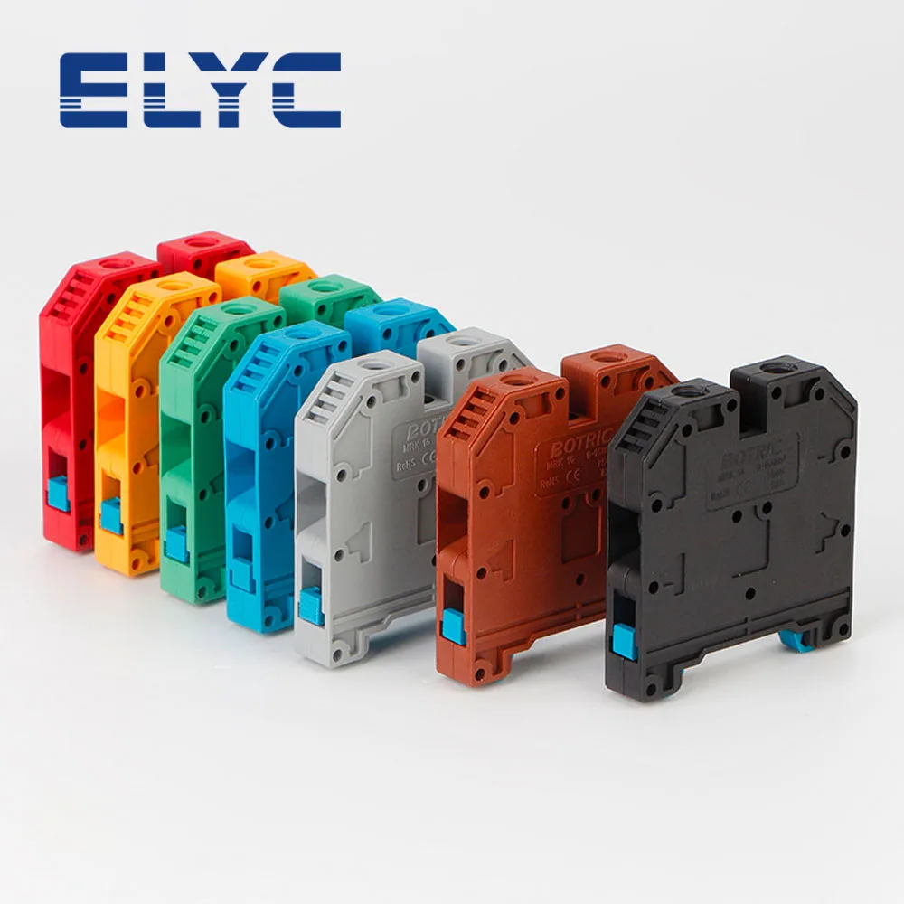 50-piezas-MRK16-conexi-n-de-tornillo-16mm-cable-el-ctrico-carril-Din ...