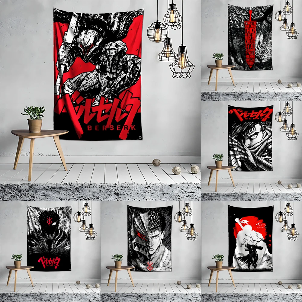Anime-Berserk-Guts-3x5-Ft-Flag-Polyester-Digital-Printing-Banner-for ...