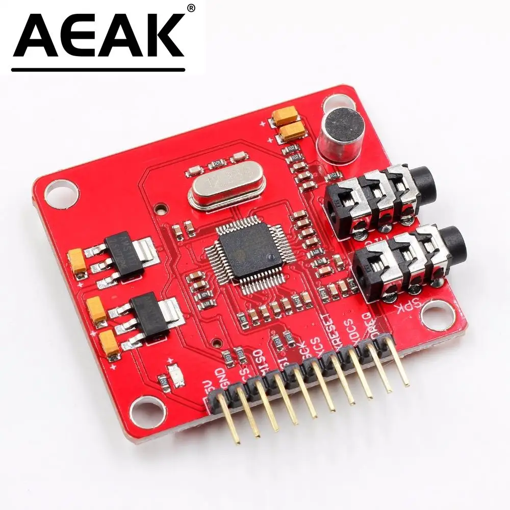 Aeak Vs1053 Vs1053b Módulo Mp3 Para Arduino Uno Breakout Placa Com Slot ...
