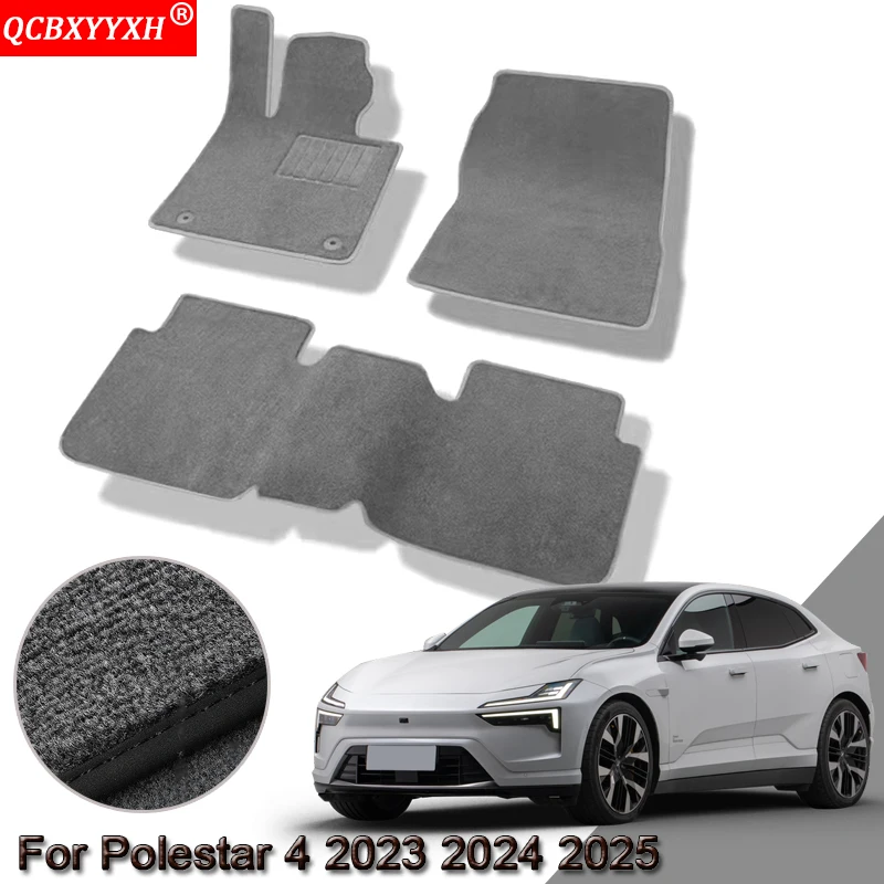 Custom-Car-Floor-Mats-For-Polestar-4-2023-2024-2025-Waterproof-Non-Slip ...