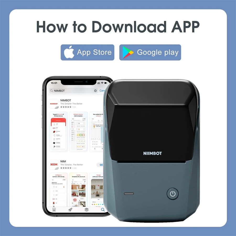 Mini Bluetooth Thermal Label Printer – Desk Ready Shop