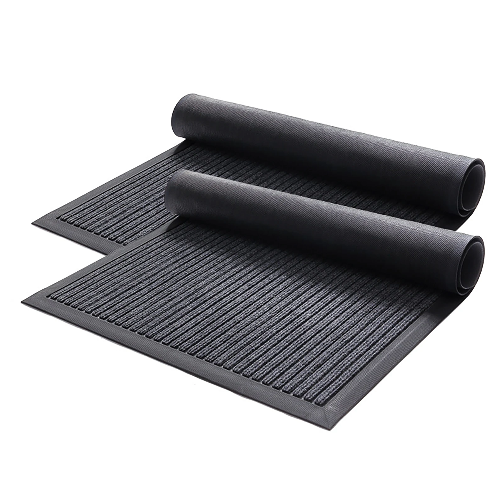 Front Door Mats Welcome Mat Waterproof Anti-Slip Durable Rubber Doormat ...