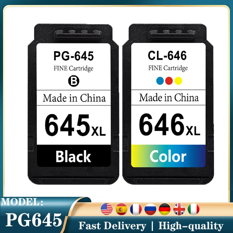 PG645-PG645XL-PG-645-CL646-CL646XL-Compatible-Ink-Cartridges-For-Canon ...