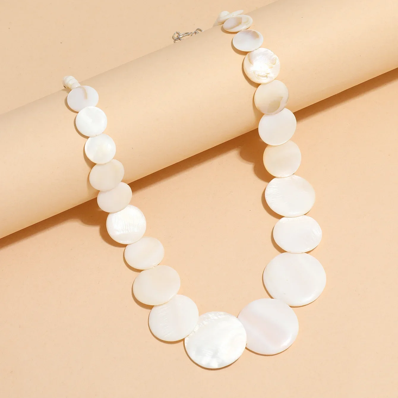 Classic-Geometry-Shell-Necklace-Ins-Style-Simple-And-Exquisite-Round ...