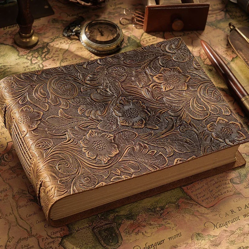 High-Quality-Vintage-Handmade-Notebook-Original-Sketch-Organizer-Retro ...