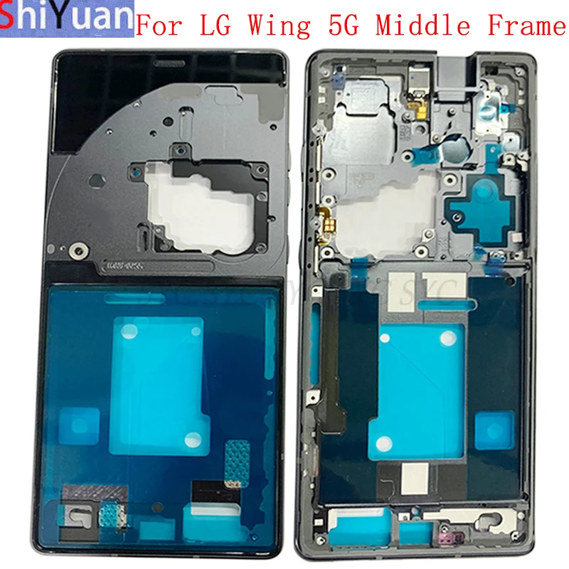 Housing-Middle-Frame-LCD-Bezel-Plate-For-LG-Wing-5G-Phone-Metal-LCD ...