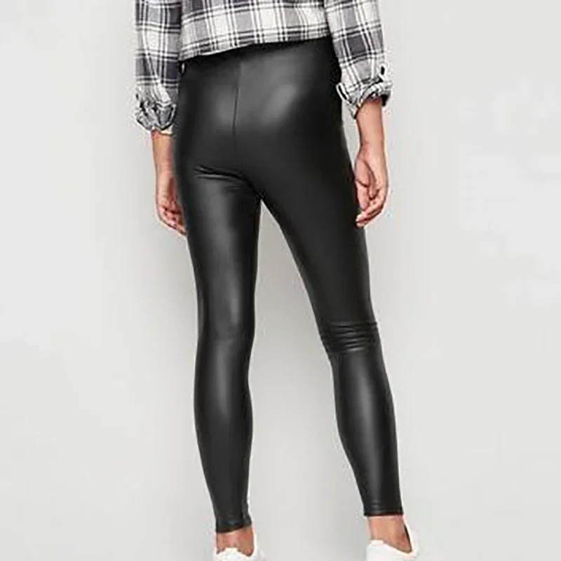 Girls-PU-Leggings-Spring-Autumn-Legging-for-Kids-Leather-Skinny-Pants-2 ...