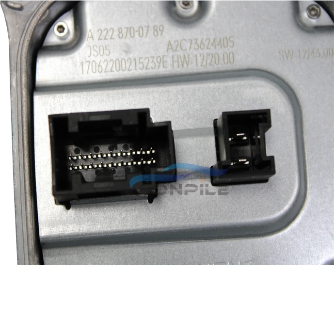 For Mercedes Benz W205 W212 W222 E S，New LED headlight Control Unit ...