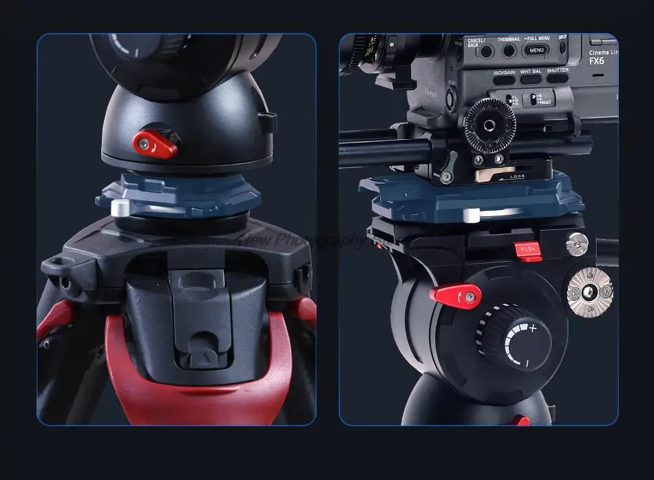 Plaque QR carrée-FALCAM – support de caméra à dégagement rapide, système F50 pour Manfrotto ...