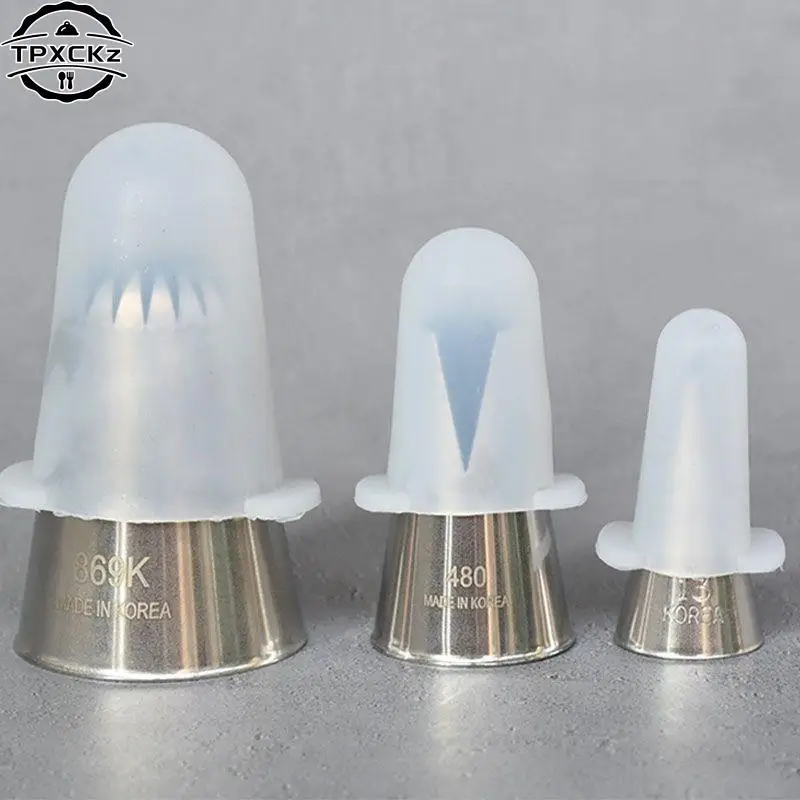 Silicone Icing Tubes Cover Set | Cake Decorating Piping Tips - 1pc ...