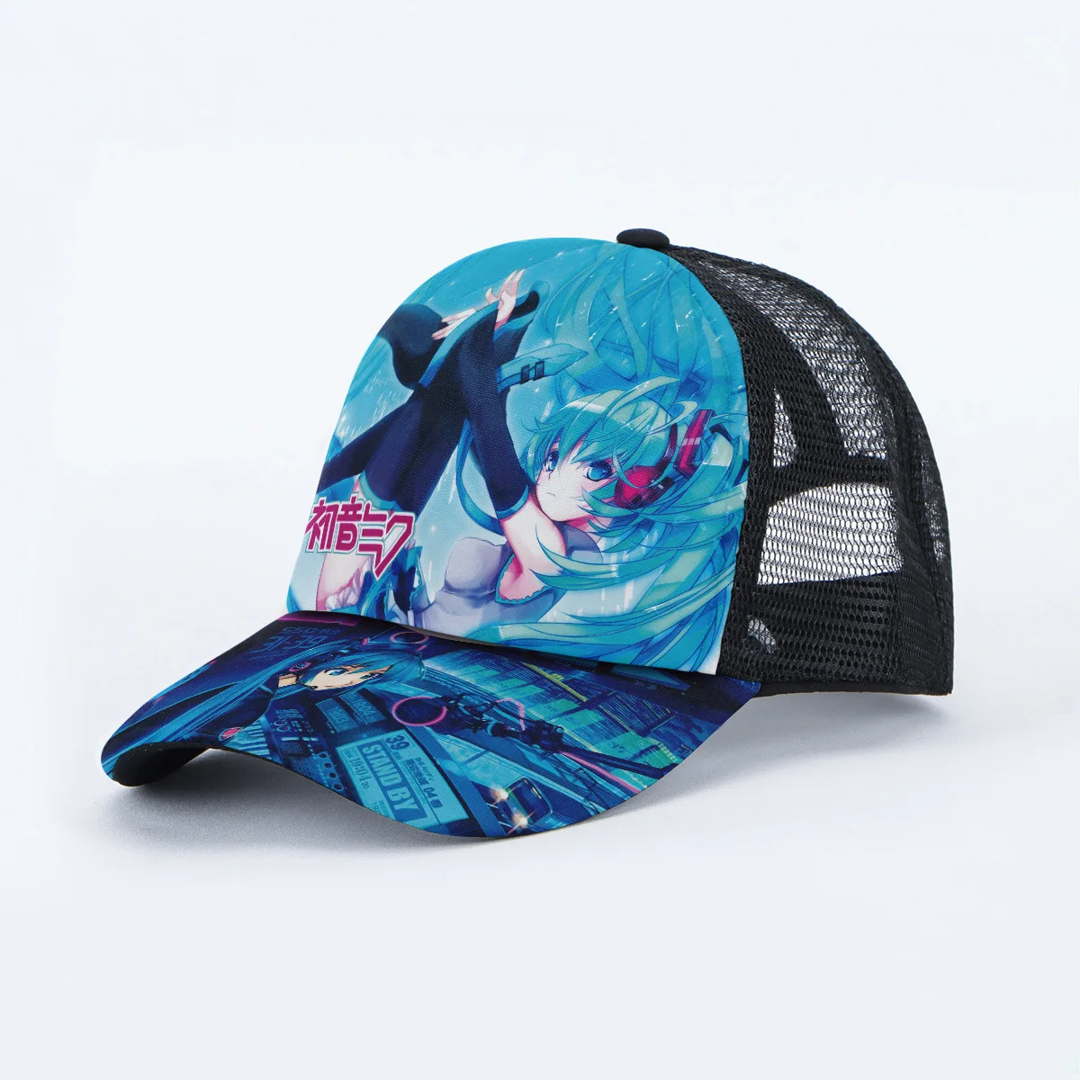 Anime-Hatsune-Miku-Baseball-Cap-Men-Women-Hip-Hop-Mesh-Casual-All-Match ...
