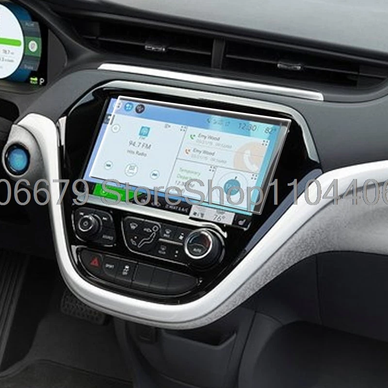 Tempered Glass Screen Protector For Chevrolet Bolt EV 2017 2018 2019 ...