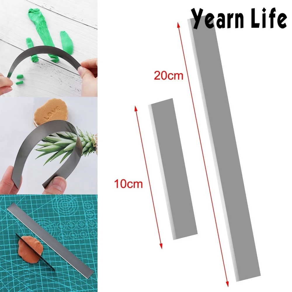 DIY-Pottery-Flexible-Stainless-Steel-Clay-Polymer-Clay-Cutter-Blade ...