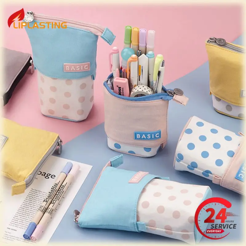 Cute-Retractable-Pencil-Case-Pencil-Holder-Stationery-Case-Multi ...