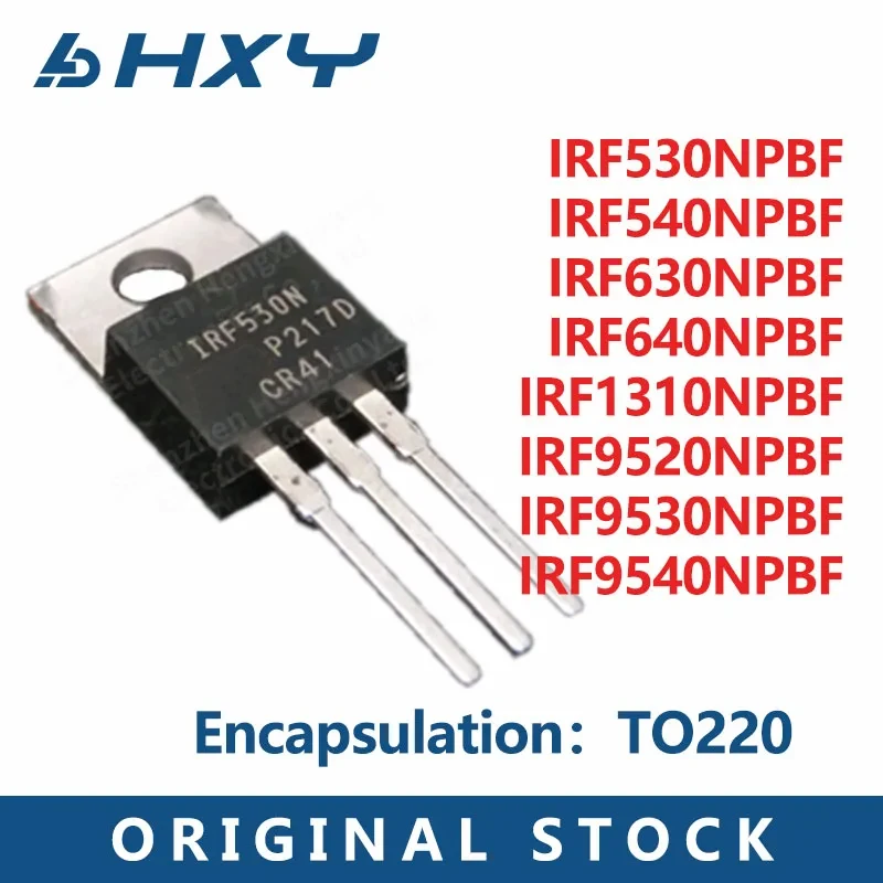 10PCS-IRF530NPBF-IRF540NPBF-IRF630NPBF-IRF1310NPBF-IRF9520NPBF ...