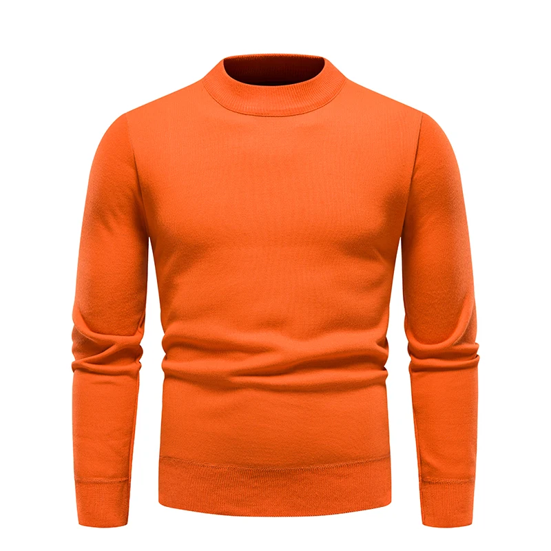 Maglione-caldo-in-pile-da-uomo-o-collo-Pullover-lavorato-a-maglia ...
