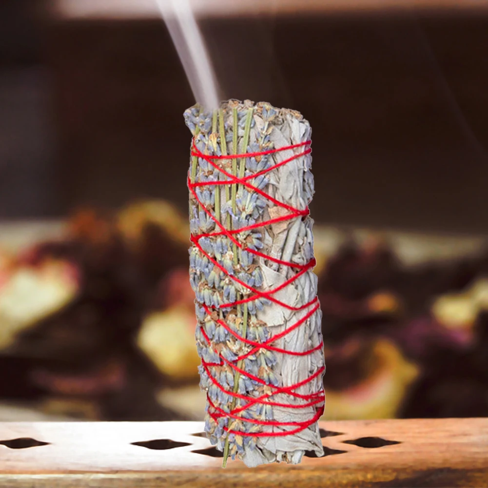 Mechones de lavanda Natural y salvia blanca, palitos de difuminado ...