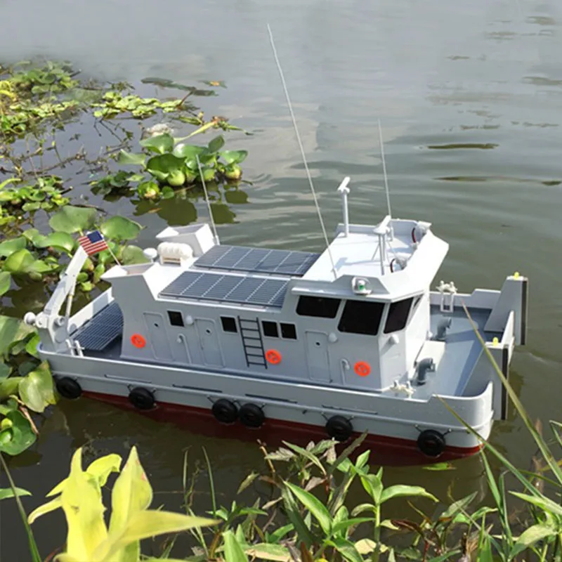 RC-Special-Inland-Push-Boat-Model-Kit-FRP-Hull-Tugboat-Model-Toy-Gift ...