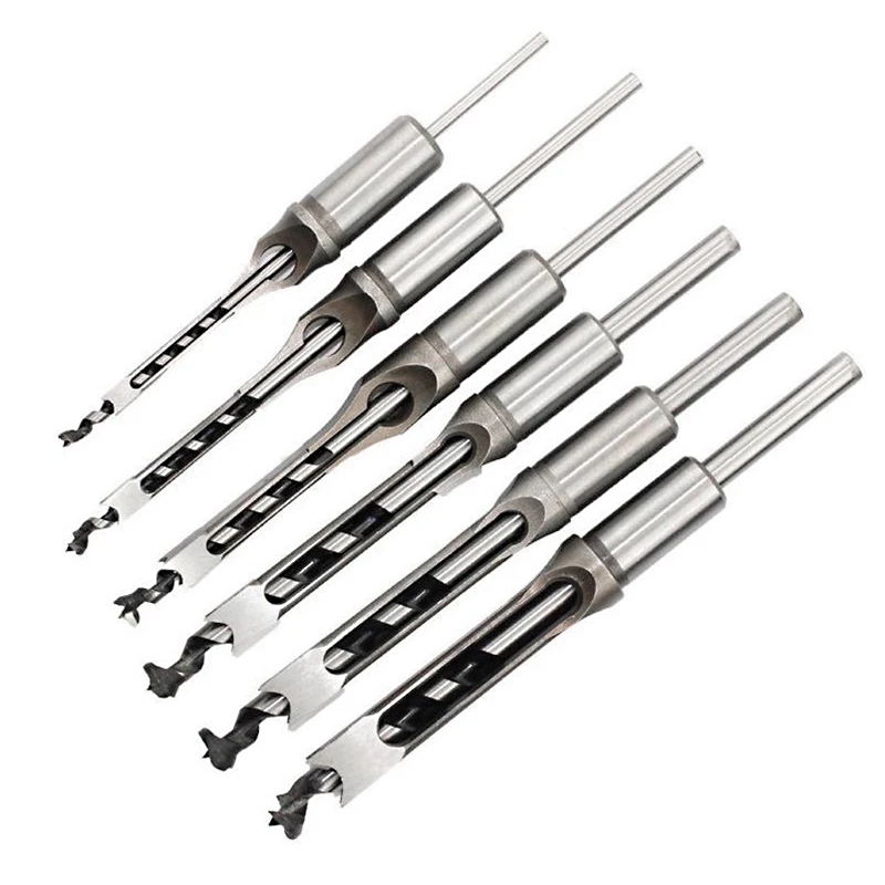 1Pcs-6-25mm-HSS-Twist-Square-Hole-Drill-Bits-Auger-Mortising-Chisel ...