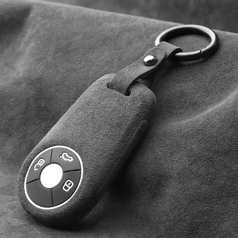 For ORA Funky Cat GT Key Fob Cover Suede Keycase Keychain Car ...