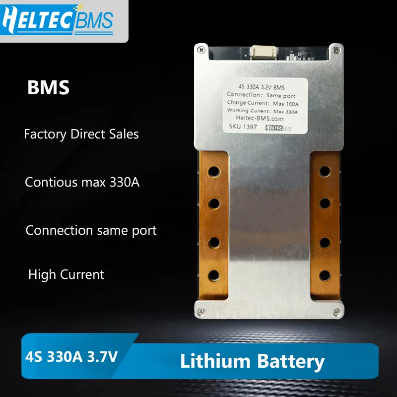 Whosesale Heltec BMS 3S 4S Balance 80A 300A 330A 12.6V/16.8V Battery Protection Board Li ion ...