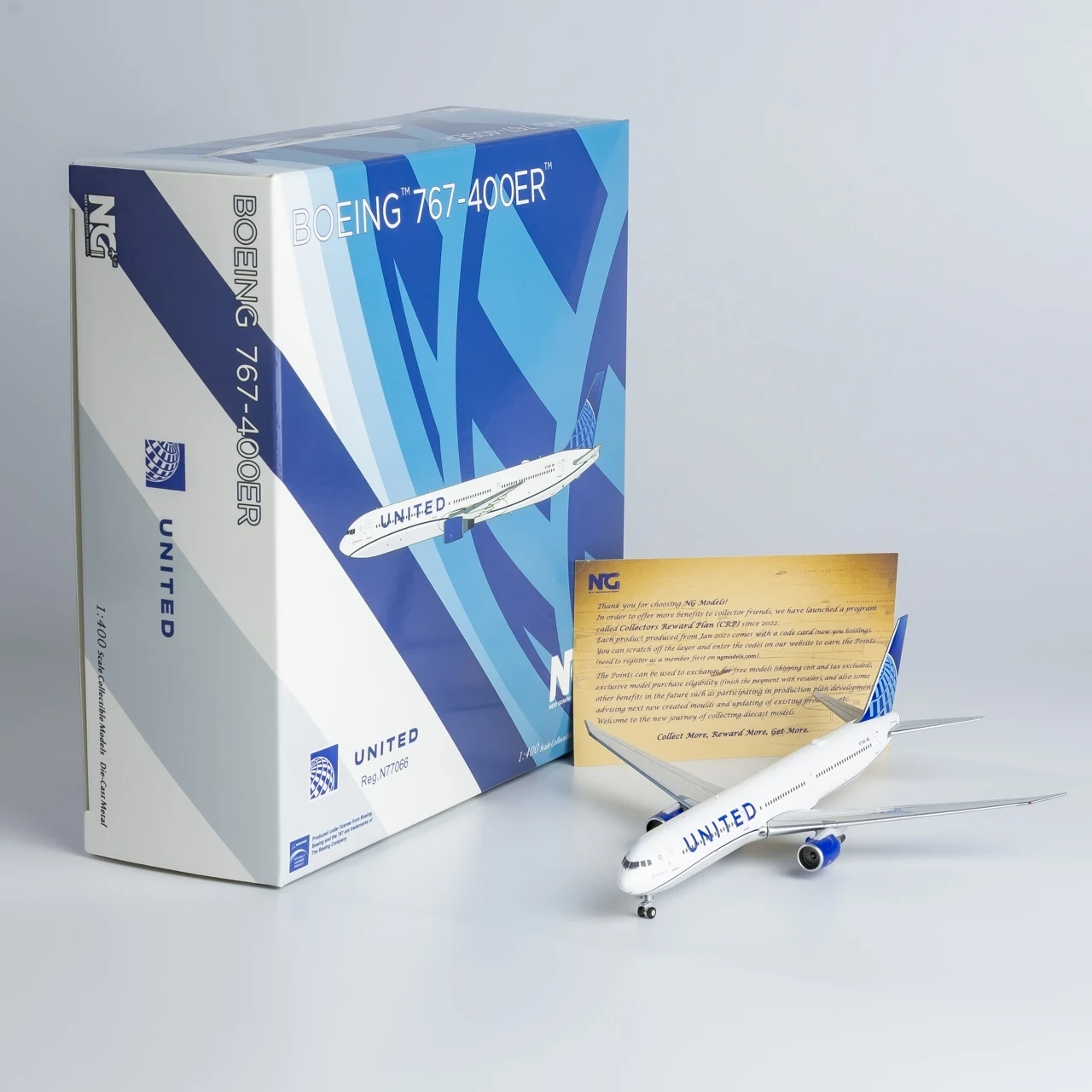 18001-Alloy-Collectible-Plane-Gift-NG-Model-1-400-United-Airlines ...