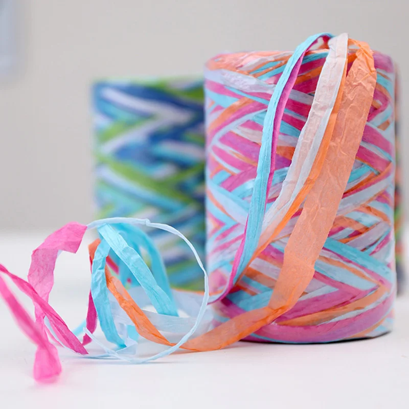 Raffia-Yarn-Paper-Rope-200m-Rafia-for-Knitting-Hand-knitted-DIY-Baking ...