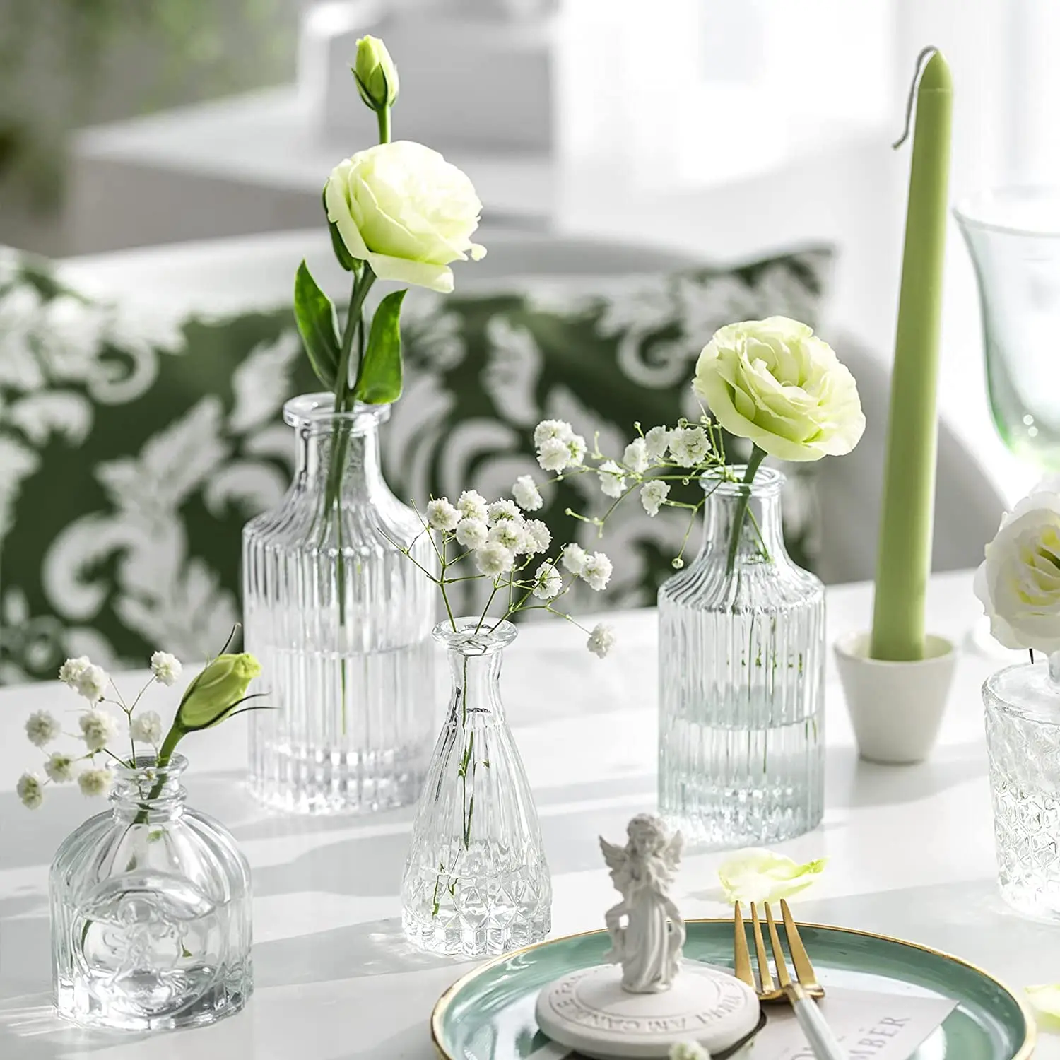 Glass Vase Wedding Centerpiece Ideas
