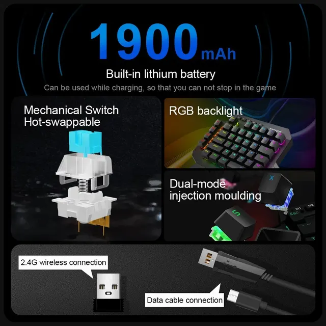 Unchained Gaming: Ditch The Bulk, Dominate With The K722 Wireless ...