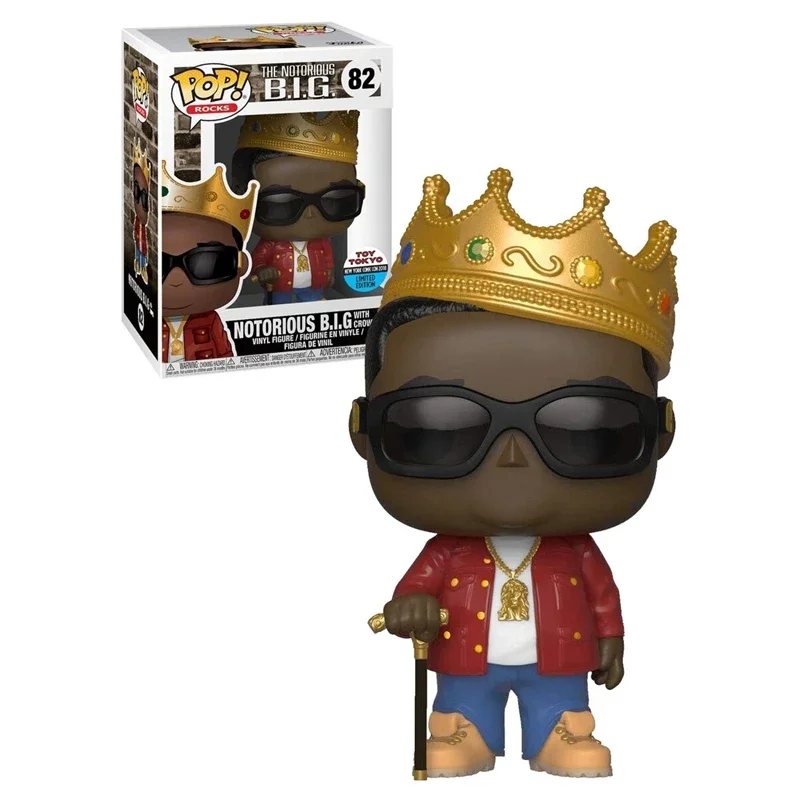 2025 FUNKO POP infame Mr. Big #18 Notorious Big Crown #77 Jersey #78 ...