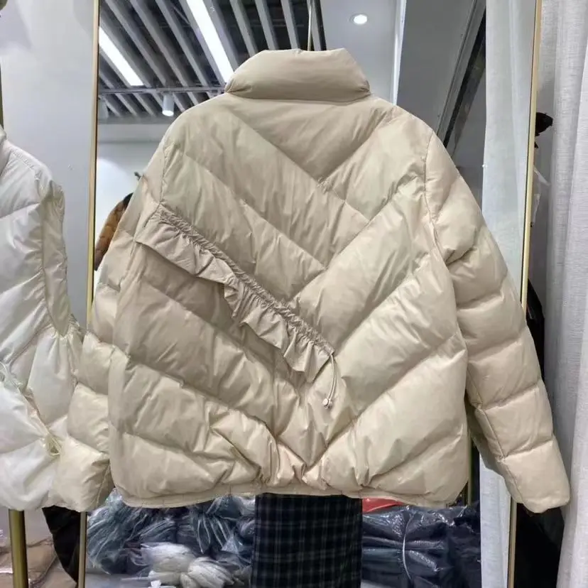 New-Short-Down-Cotton-Padded-Jacket-Female-Version-Loose-Winter-Hooded ...