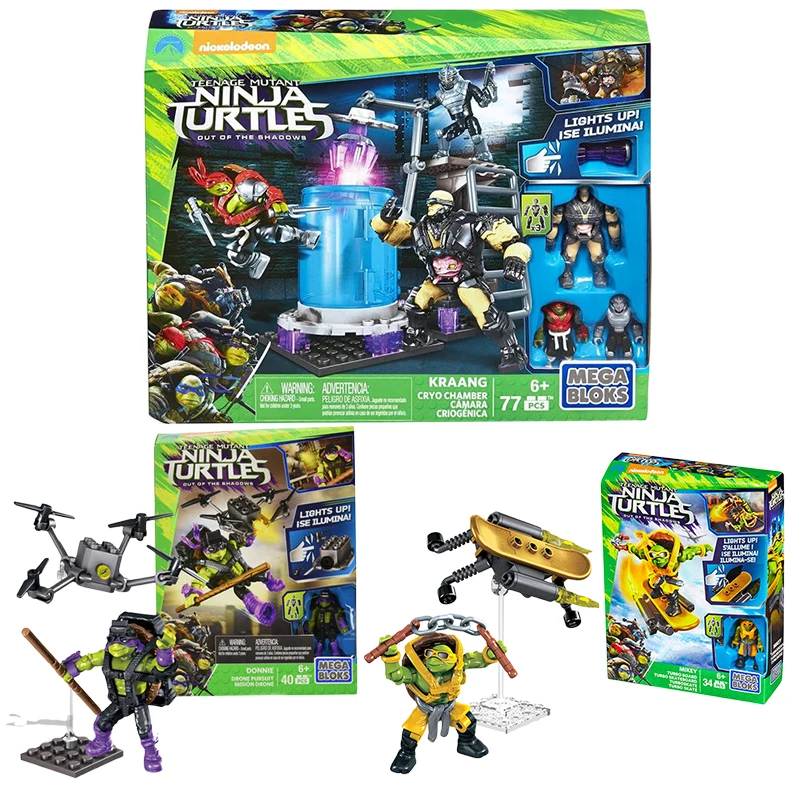 Mega Bloks Teenage Mutant Ninja Turtles | Raph Casey Jones Action ...