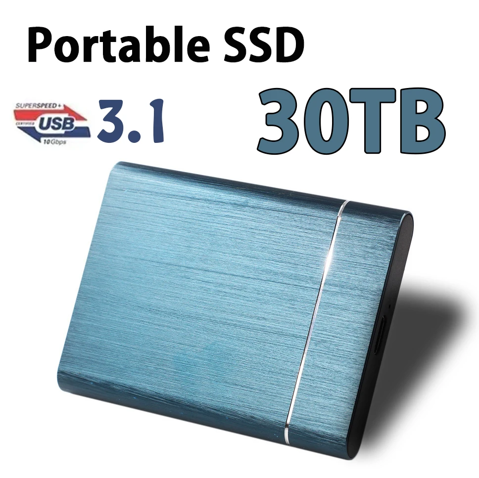 30TB-Portable-SSD-USB-3-1-External-Solid-State-Drives-4TB-8TB-High ...