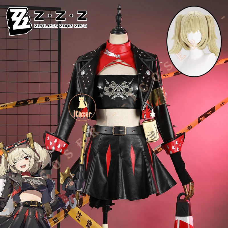 Zenless-Zone-Zero-Burnice-White-Cosplay-Costume-Wig-Uniform-Jacket ...