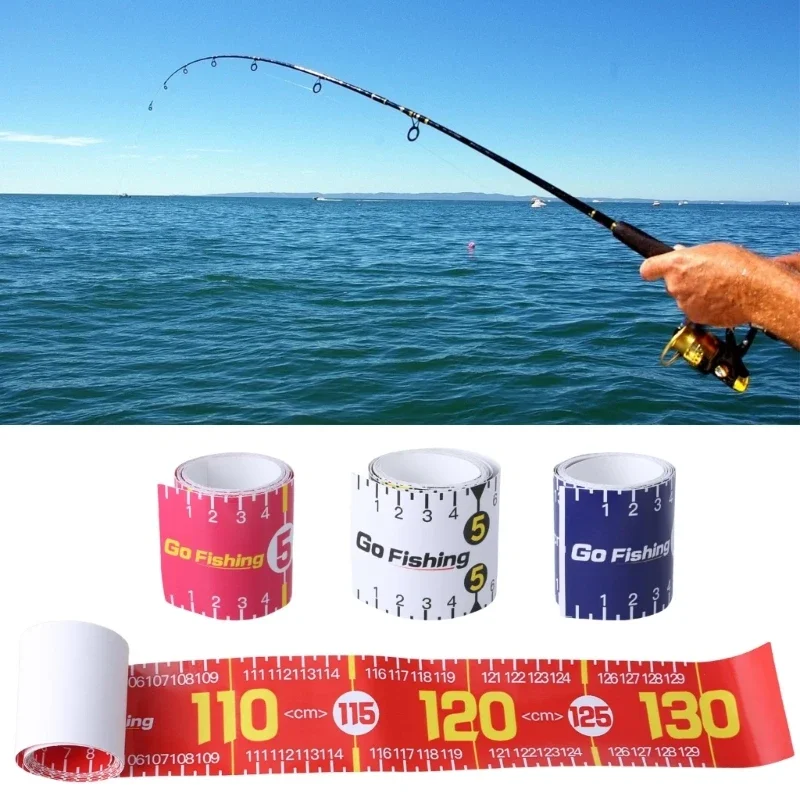 Self-Adhesive-Fish-Ruler-Measurement-Tool-Waterproof-Fishing-Measuring ...