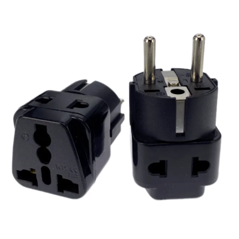 White Black copper 2in1 AU UK US to EU Universal Germany France ...