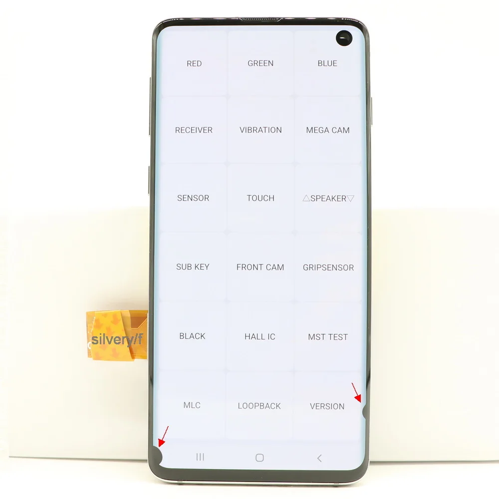 With-defects-For-Samsung-Galaxy-S10-AMOLED-G973-G973F-LCD-Display-Touch ...
