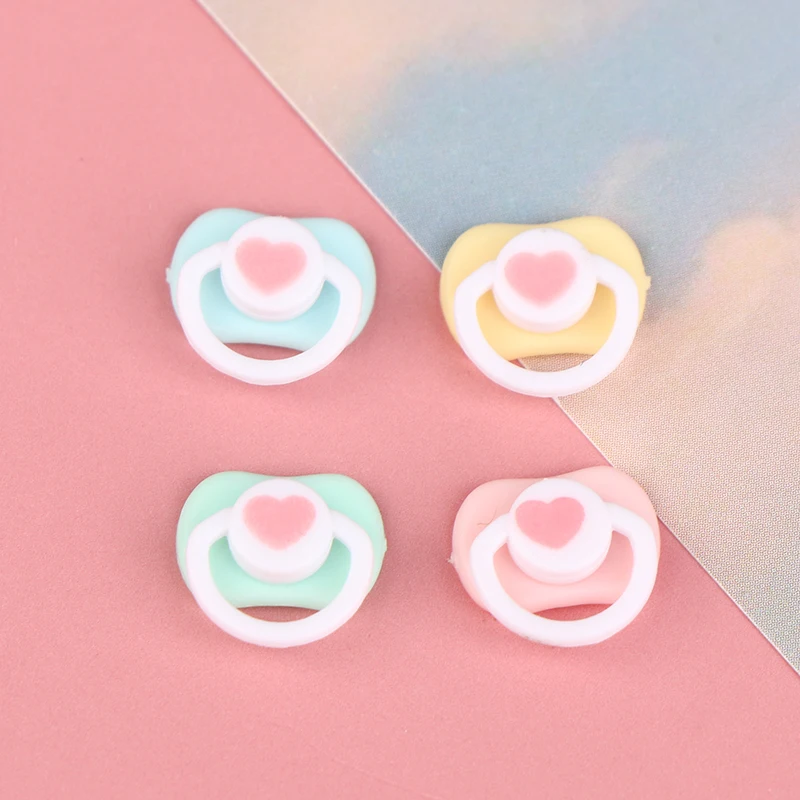 5PCS-Lovely-Mini-Pacifiers-For-Reborn-Dolls-Pacifiers-Nipples-Pink-Blue ...