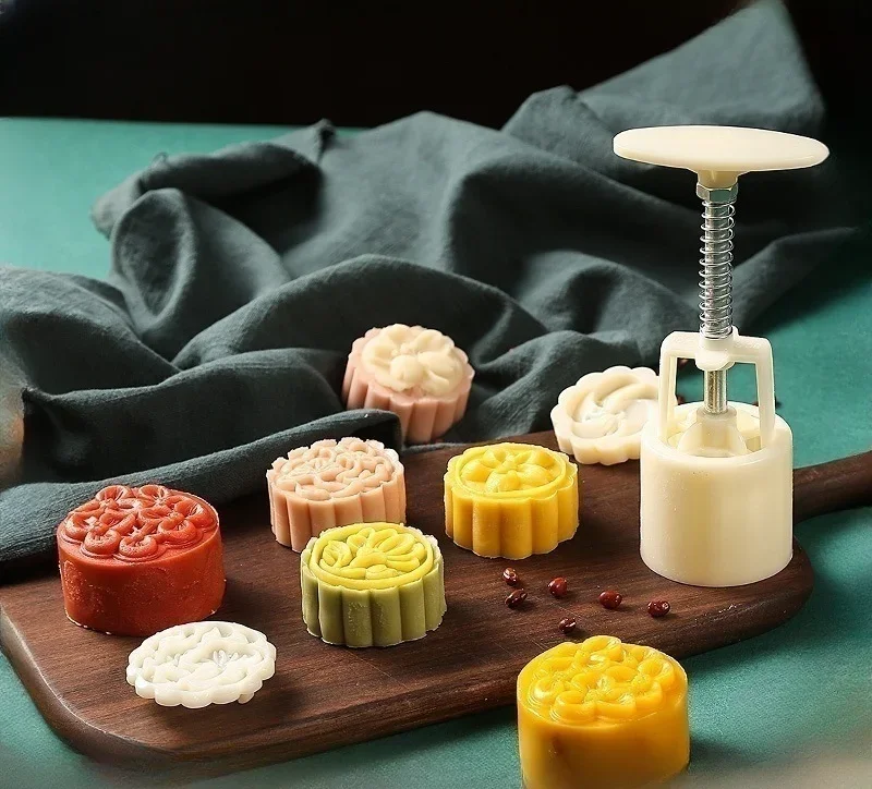 Mooncake-Mold-Mid-Autumn-Festival-Mooncake-Mould-DIY-Hand-Pressure ...