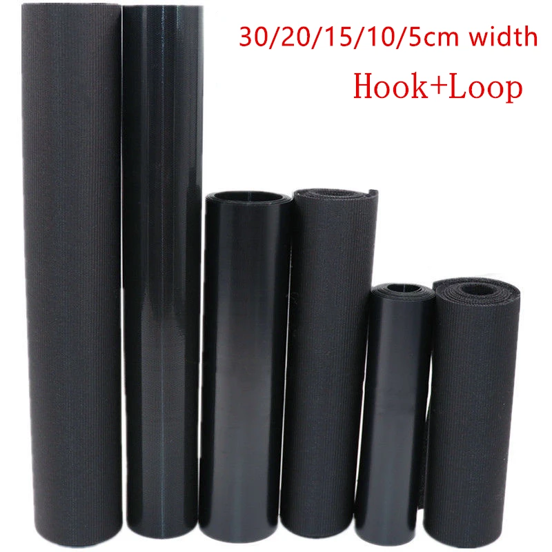 5/10/15/20/30cm Width Magic Tape Hook And Loop Fastener Strap Stickers ...