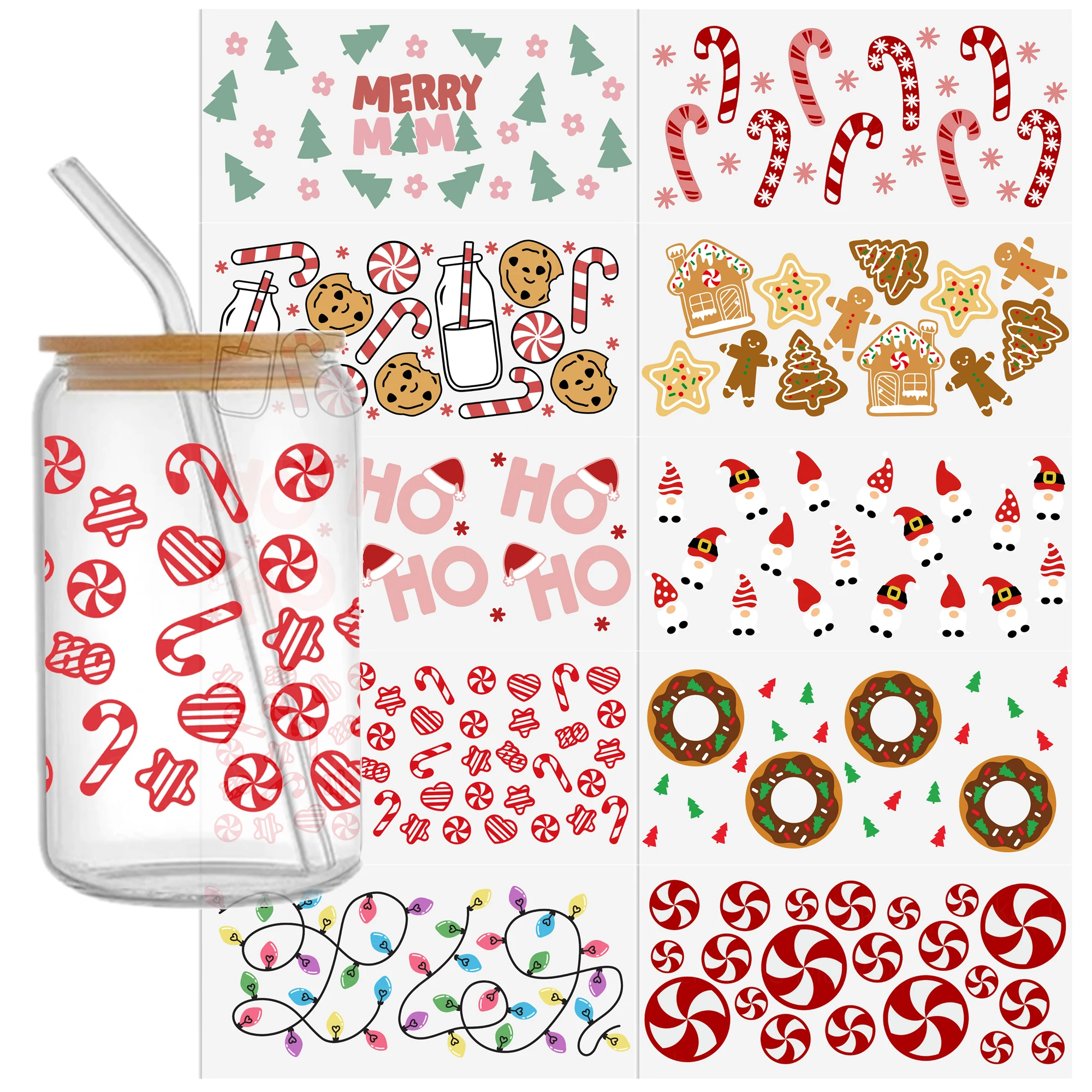 Christmas-Coffee-Cup-Print-3D-UV-DTF-Cup-Wrap-Transfers-Stickers-Labels ...