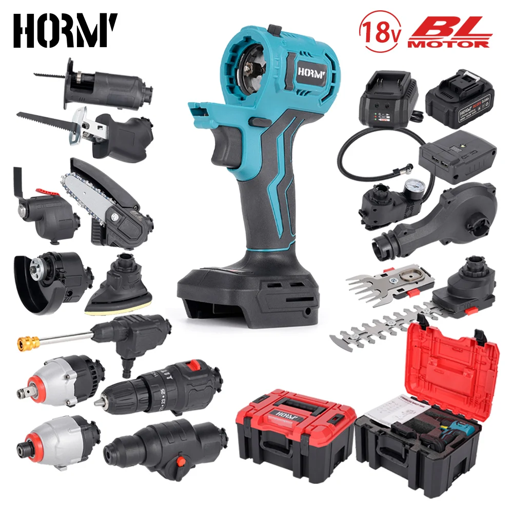 Hormy-Brushless-Oscillating-Multi-Tool-Set-For-Electric-Drill-Wrench ...
