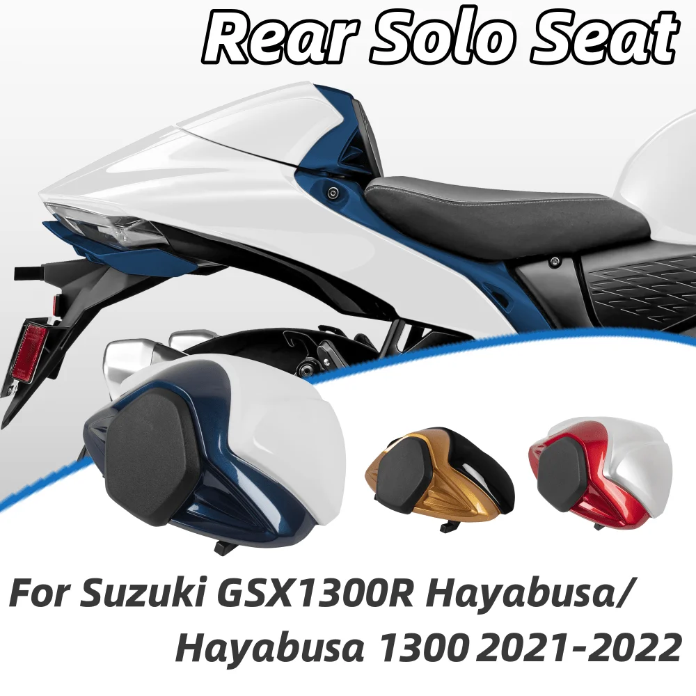 Motorcycle Passenger Pillion Rear Solo Seat Cowl Tail Cover For Suzuki ...