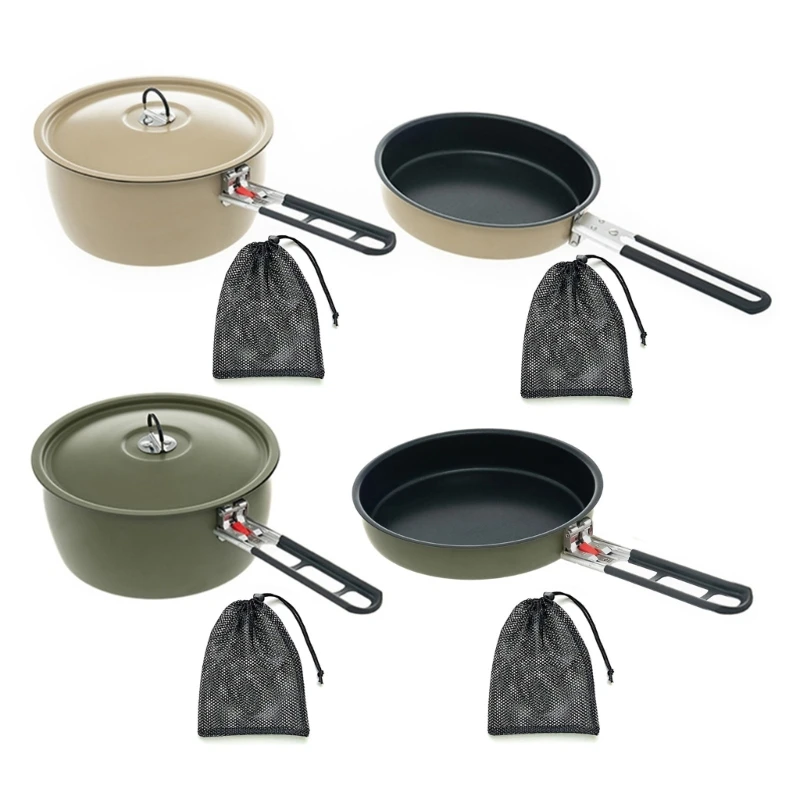 Outdoor-Quick-Heating-Pot-Portable-Frying-Pan-Nonslip-Base-Cooking-Pot ...