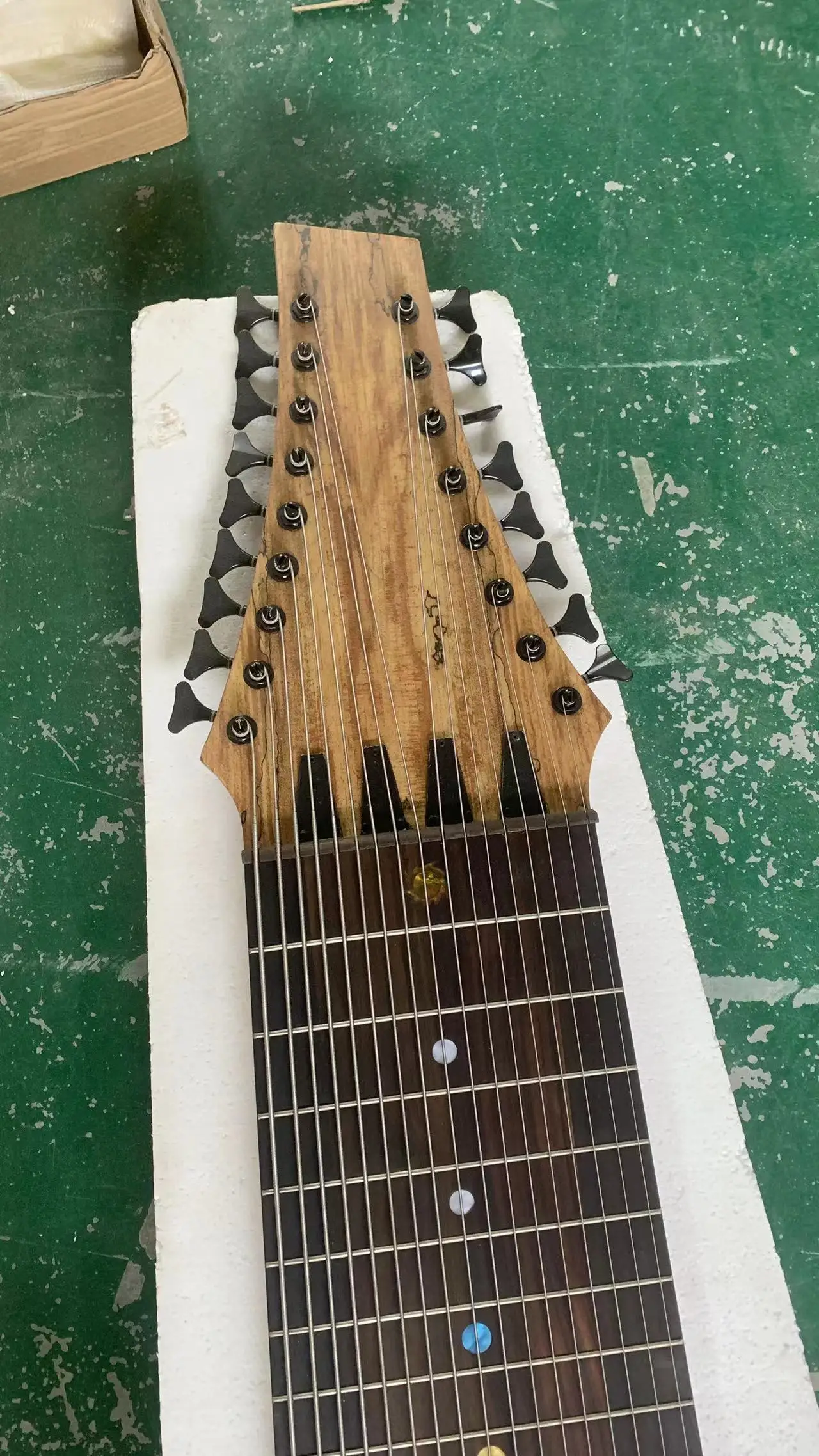 Zebra Wood Lap Steel
